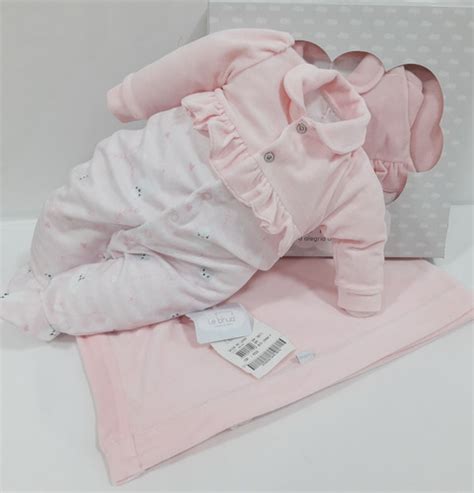 Saída Maternidade Plush Bebê Menina Le Bhua Paraiso Lb 484 Zafielo