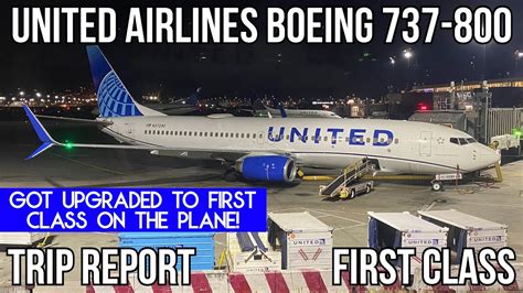 TRIP REPORT United Airlines Boeing 737 800 FIRST CLASS Newark EWR