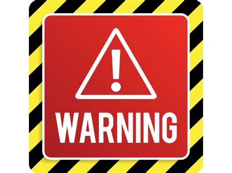 Warning Signs Png Transparent Image Freepngdesign