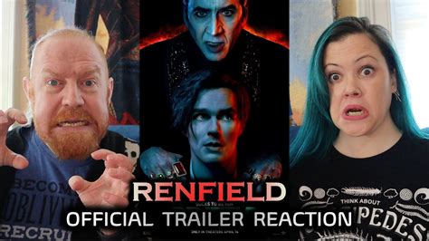 Renfield Official Trailer Reaction Nicolas Cage Nicholas Hoult