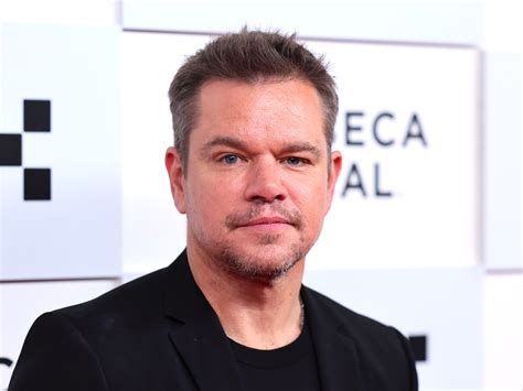 Matt Damon est tombé dans la dépression en réalisant un film