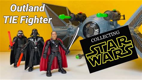 Star Wars Mission Fleet Outland TIE Fighter Review YouTube