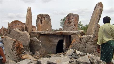Megalithic Burial Site Found In Kadapa The Hindu