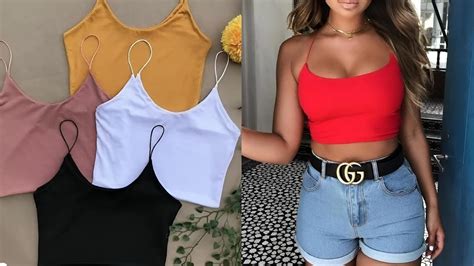 ESSE MODELO DE CROPPED estão Usando Muito APRENDA A FAZER YouTube