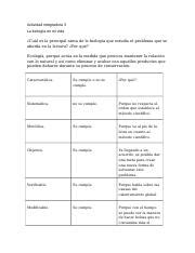 actividad integradora 3 docx Actividad integradora 3 La biología en
