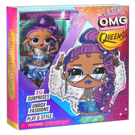 Lol Surprise Omg Queens Runway Diva Fashion Doll With Surprises