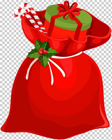 Santa Claus Christmas Gift Bag Png Clipart Bag Christmas Christmas