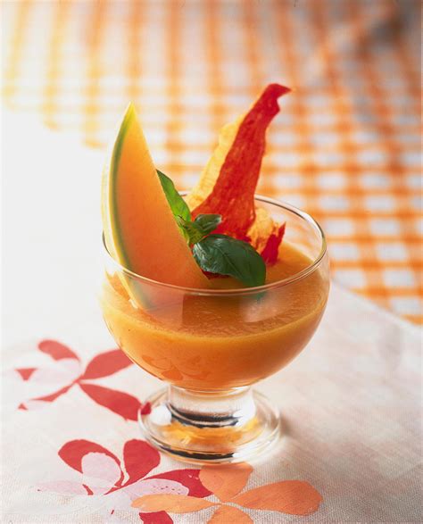 Recette Gaspacho Melon Tomate Cuisine Madame Figaro
