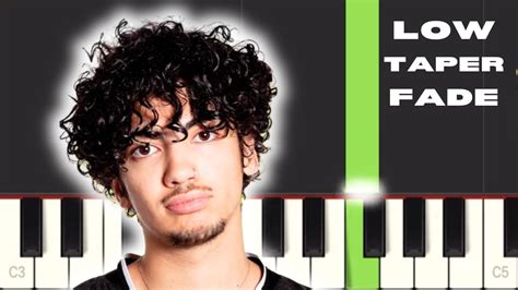 Imagine If Ninja Got A Low Taper Fade Piano Tutorial Youtube