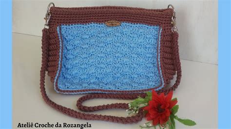 Tutorial Incrível dessa Bolsa de Croche Muito Linda e Fácil Você