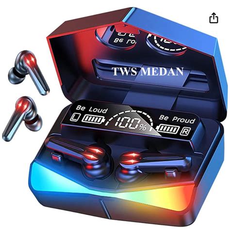 Jual Tws Medan Tws M28 Headset Bluetooth Gaming Dual Mode Tws LED RGB