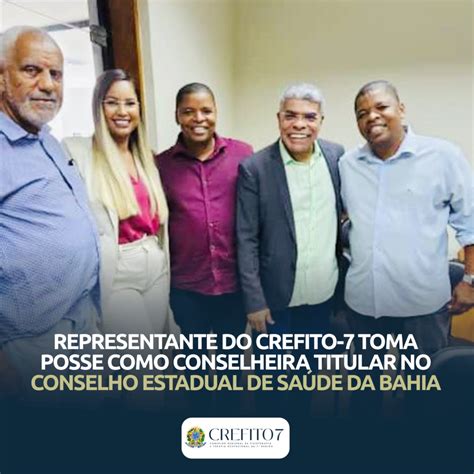 Representante Do Crefito Toma Posse Como Conselheira Titular No