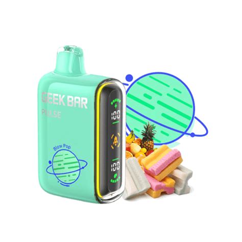 Pod Descartável Blow Pop 15000 Puffs GEEKBAR PULSE Cigarro
