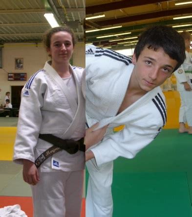 Deux Nouvelles Ceintures Noire 1er Dan Au Club ASM JUDO