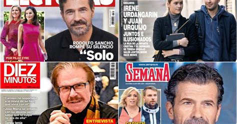 Prensa rosa Estas son las portadas del corazón de hoy 17 de abril