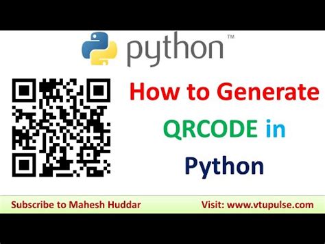 How To Generate QR Code In Python Encode Information In QR Code