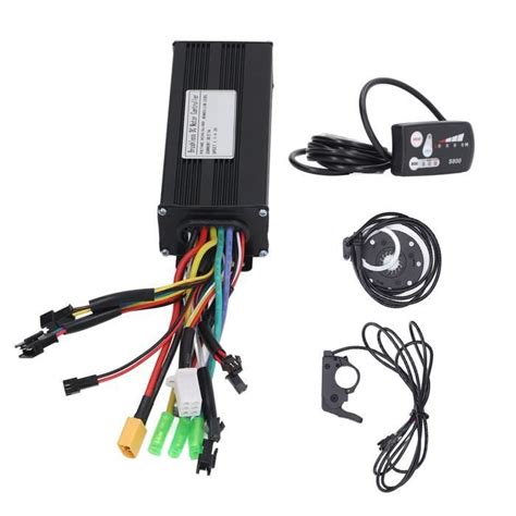 VGEBY Kit Contrôleur Vélo Électrique 30A Onde Sinusoïdale 3 Modes