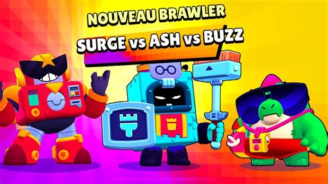 ASH Vs BUZZ Vs SURGE Qui Est Le MEILLEUR BRAWLER CHROMATIQUE