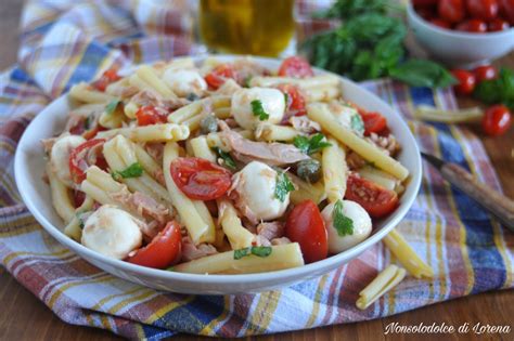 Pasta Fredda Tonno Pomodorini E Mozzarelline