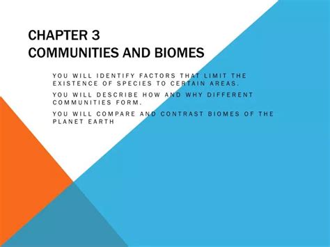 Ppt Chapter Communities And Biomes Powerpoint Presentation Free