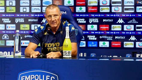 Le Parole Di Mister Andreazzoli Alla Vigilia Di Empoli Atalanta YouTube