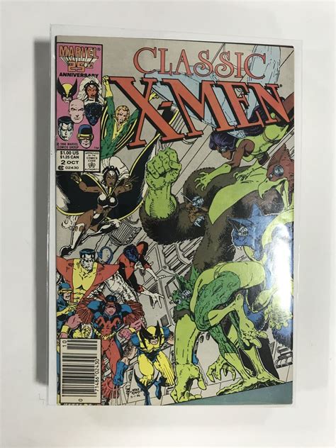 Classic X Men 2 1986 FN3B120 FN FINE 6 0 Comic Books Copper Age