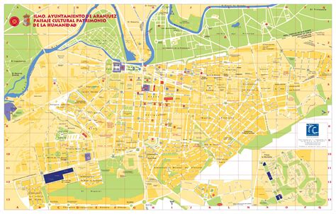 Mapa Turístico de Aranjuez Turismo de Aranjuez