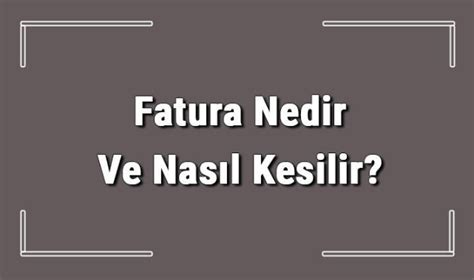 E Fatura Nas L Kullan L R E Fatura Avantajlar Nelerdir