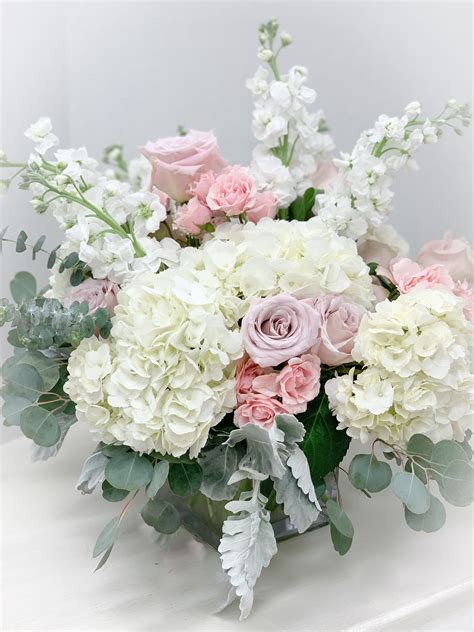 Hydrangeas Dusty Miller Eucalyptus The Trifecta Of Perfection For A