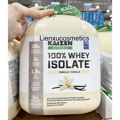 Kaizen Naturals Vanilla Whey Isolate Protein Powder