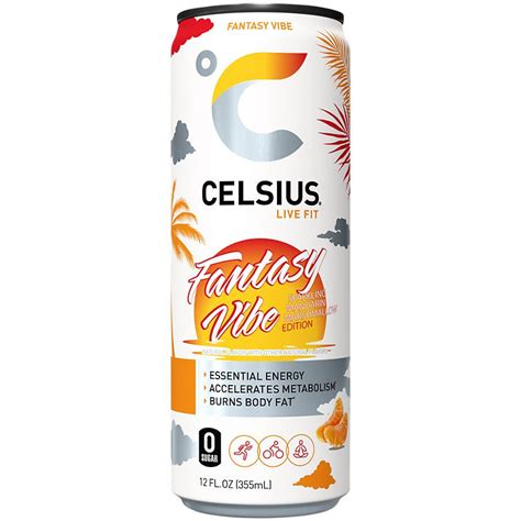 Celsius Fantasy Vibe Sparkling Mandarin Marshmallow Review