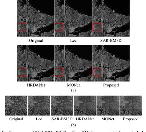 figure 1 from a self supervised sar image despeckling strategy based on parameter sharing
