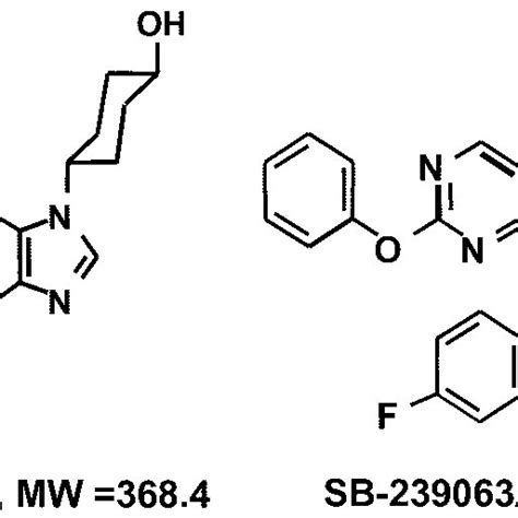 Chemical Structure And Kinase Activity Profiles Of P Mapk Inhibitors