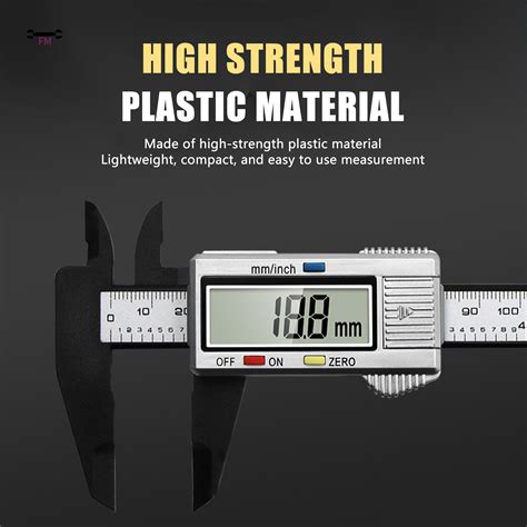 Electronic Display Vernier Calipers Metric Inch Dual Measuring Vernier
