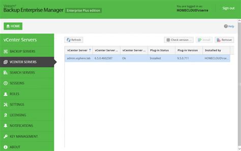 Veeam Backup Enterprise Manager Overview