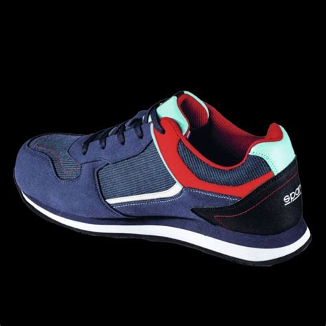 Martini Racing Sparco Gymkhana Mechaniker Sicherheitsschuhe Marineblau