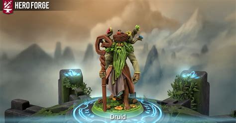 Druid Made With Hero Forge