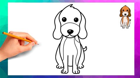 Cum Se Deseneaza Un Caine Usor Catel Pas Cu Pas How To Draw Cute