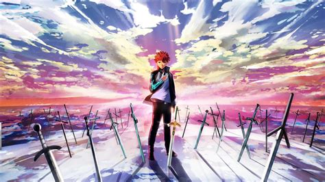 Emiya Shirou Unlimited Blade Works Fate Stay Night Live Wallpaper