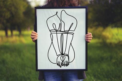 Erotic Art Bondage Artwork Line Drawing Rope Bondage Etsy