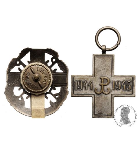 Poland Cross Badge Set Akcja Burza Armia Krajowa Operation Tempest