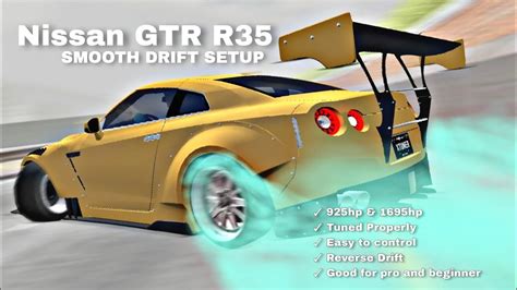 Nissan Gtr R35 DRIFT SETUP Car Parking Multiplayer YouTube