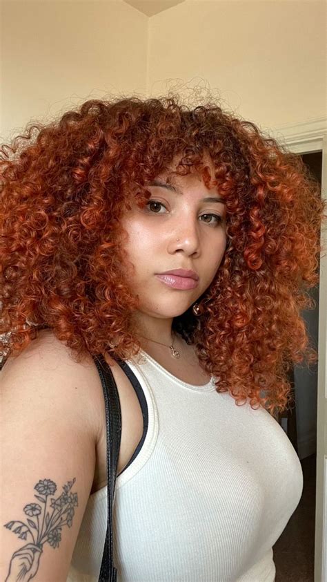 Stunning Copper Curly Hair Styles
