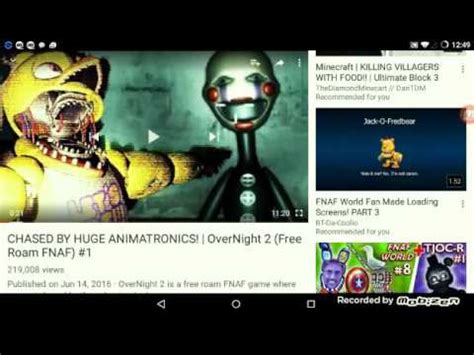 Gaster Gamer Reacts To Fnaf World Fan Made Loading Screens Youtube