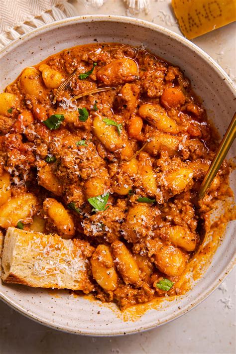 Cozy Gnocchi Bolognese Butter Be Ready