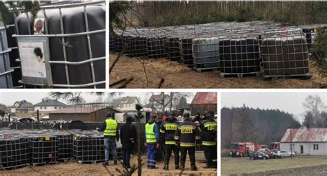 Nielegalne składowisko odpadów w powiecie Czy to chemikalia