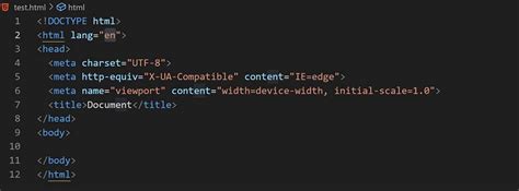 [vscode] emmet html5 lang en을 lang ko 로 변경 vscode usingu