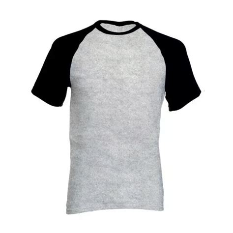 Camisa raglan políester cinza jardel Jardel Atacadão
