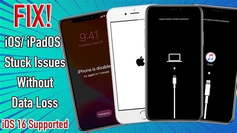 The Best Way To Fix Iphone Stuck On Recovery Apple Logo Boot Loop