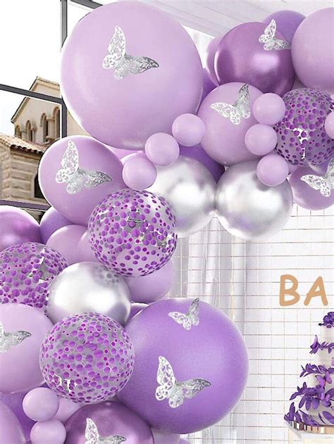 Globo De Fiesta Guirnalda Conjunto Shein Usa Party Balloons Girl